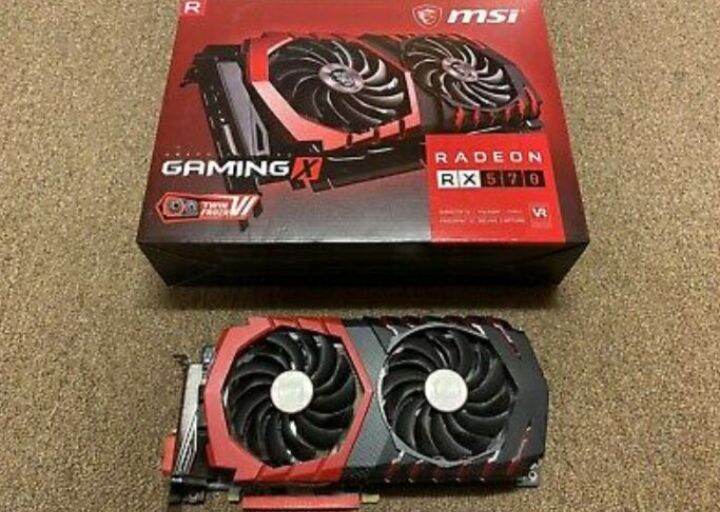 Brand NEW MSI RX 570 8G OC Armor Mk2 8G OC GDDR5 AMD Radeon Graphics ...