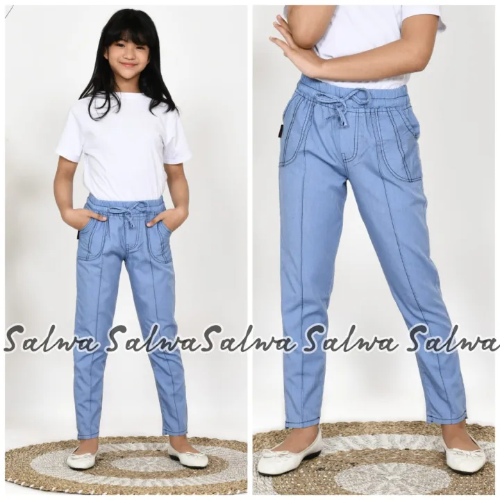 CELANA BAGGY JEANS ANAK USIA 5 TAHUN SAMPAI 12 TAHUN | Lazada Indonesia