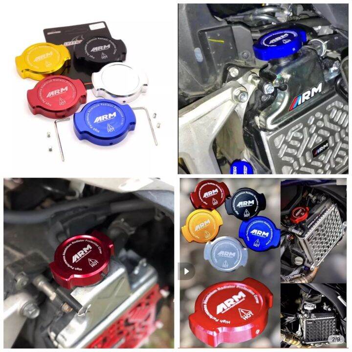 Bisa Cod Tutup Radiator ARM Full Cnc Nmax / Aerox / Pcx / Vario ...