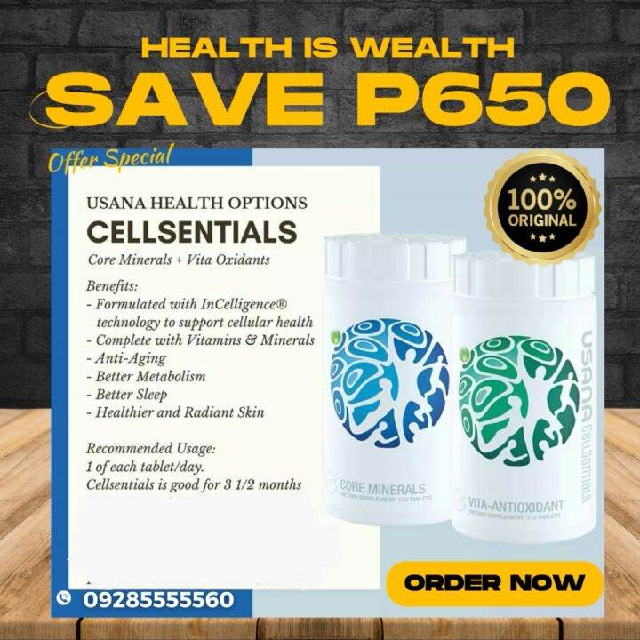 USANA CELLSENTIALS AUTHENTIC 100% | Lazada PH