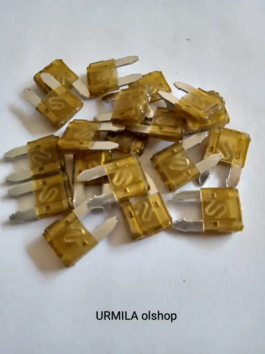 SEKRING SIKRING FUSE TANCAP MINI KECIL 7,5A,PAKET 25 PCS | Lazada Indonesia