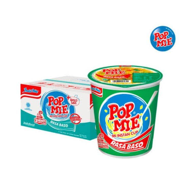 Pop Mie Rasa Baso 75gr 1dus isi 24 cup | Lazada Indonesia