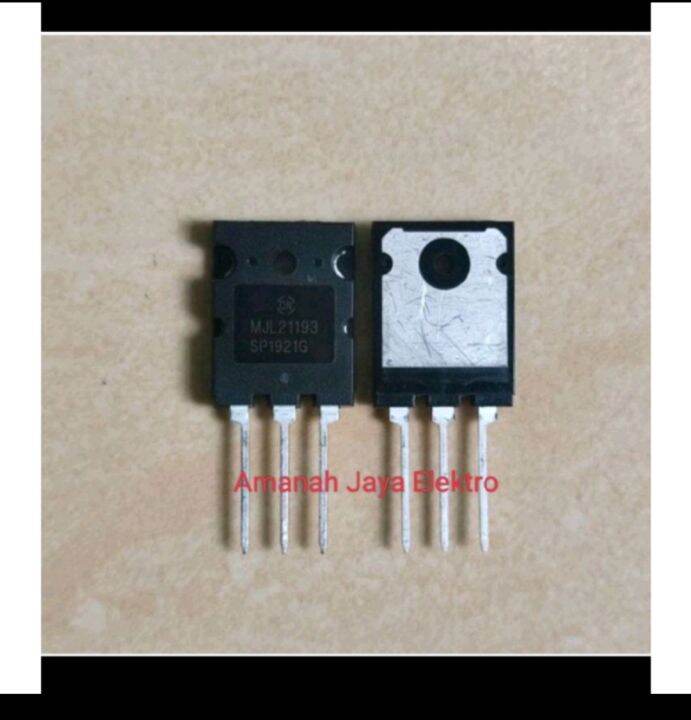 TRANSISTOR MJL 21193 / MJL 21194 on | Lazada Indonesia