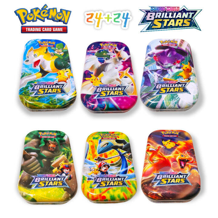 Pokemon Trading Card Game SS9 Brilliant Stars Mini Tin Box | Lazada PH
