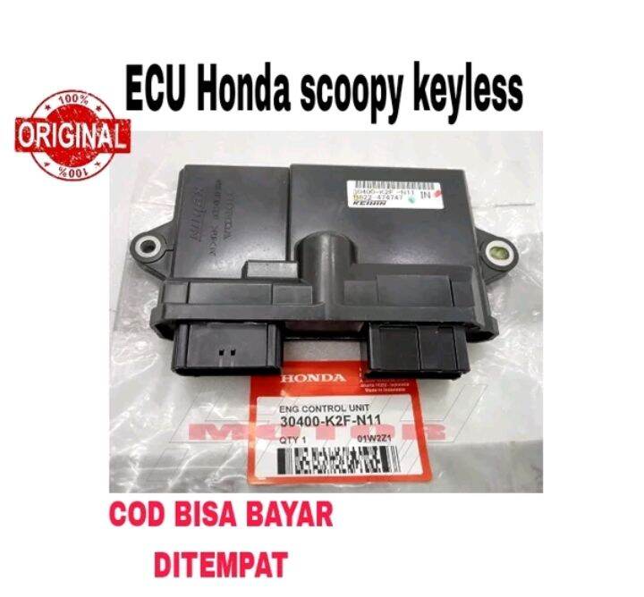 Ecu ecm Honda Scoopy Esp keyless LED new 30400-K2F-N11 2021 | Lazada Indonesia