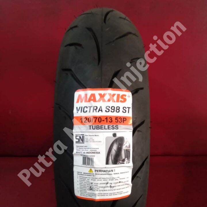 Ban NMax Maxxis Victra S98 ST 120/70-13 Matic Tubeless | Lazada Indonesia