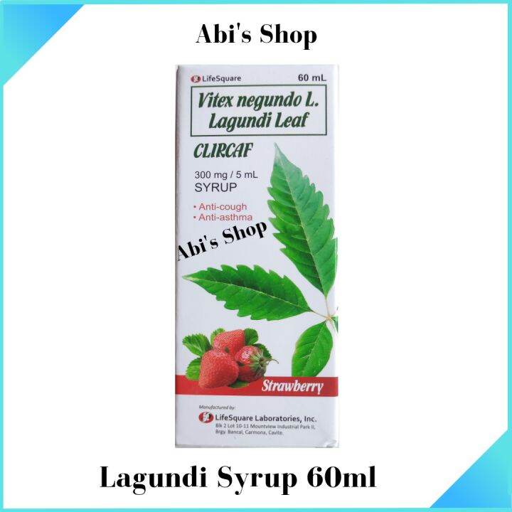 CLIRCAF 60ml Lagundi Syrup | Lazada PH