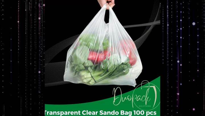 DUOPACK PH Clear Transparent Sando Bag 100pcs/pack | Lazada PH