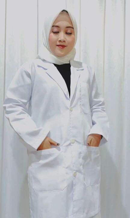 HEYYUN MEDICAL - Jas Laboratorium Praktek Lengan Pendek dan Panjang ...