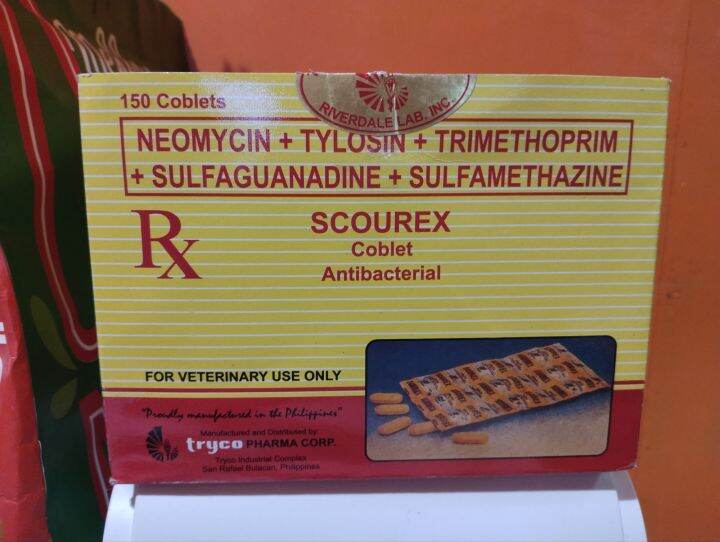 SCOUREX Coblet for Diarrhia of Dogs, Rabbits & Pigs ( 6pcs. ) | Lazada PH