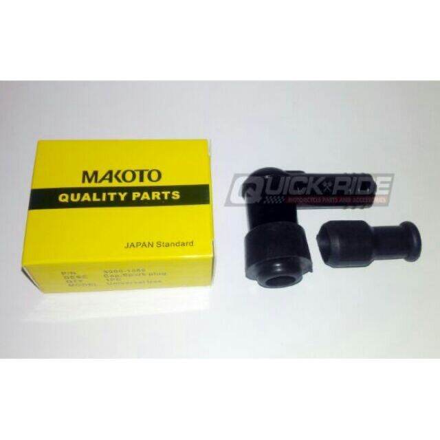 Universal Spark Plug Cap, Black, Makoto Brand | Lazada PH