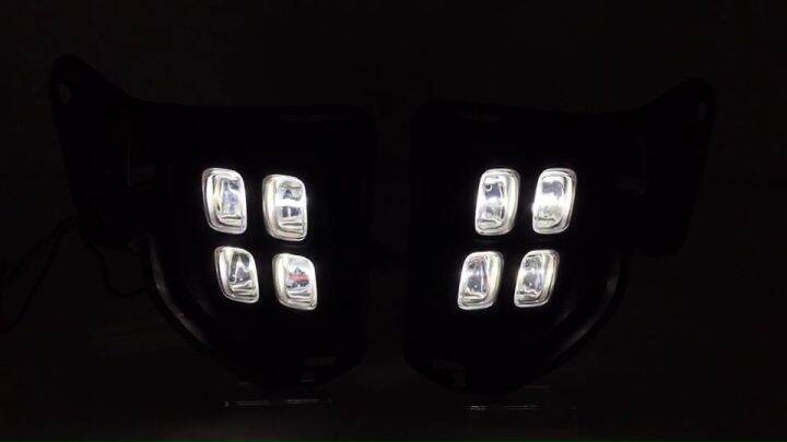 SNCN 2PCS 12V LED DRL Day Light For Toyota Hiace 2014 2015 2016 2017 ...