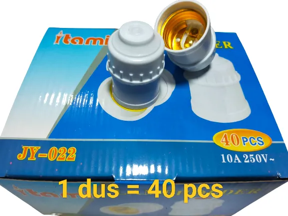 Fitting Gantung Itami E27 Putih 40 pcs / Fiting Gantung Itami Putih 1 dus | Lazada Indonesia