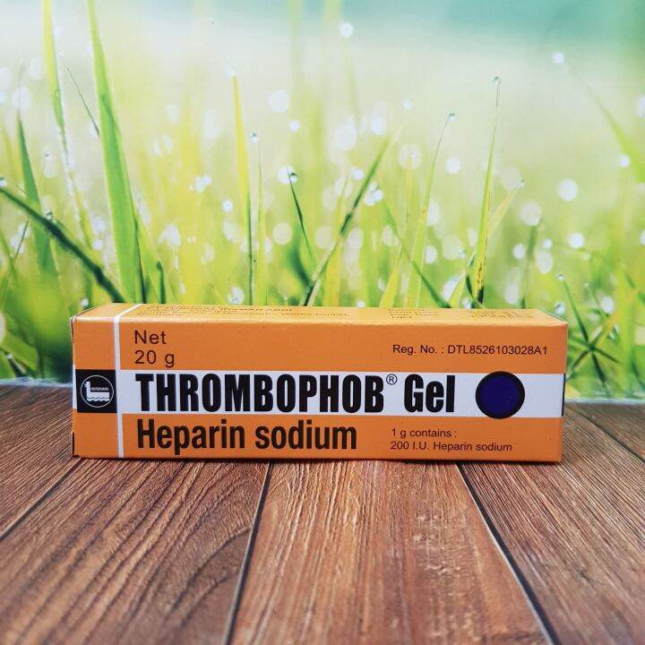 Thrombophob Gel 20gr - Heparin Sodium / anti pembekuan darah | Lazada ...