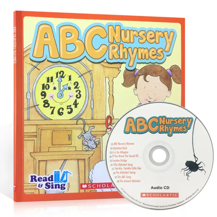 Read and Sing:ABC Nursery Rhymes Scholastic CD หนังสือภาพภาษาอังกฤษ ...