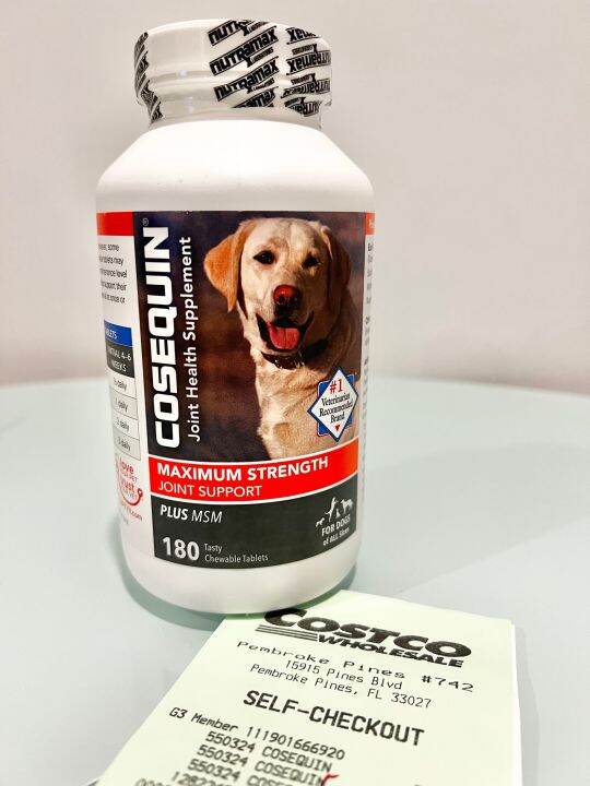 Cosequin 🇺🇸 วิตามิน อาหารเสริม บำรุงข้อ เข่า สะโพก สุนัข แท้ 💯 จาก U.S ...