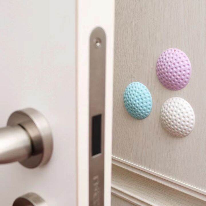 Door stopper silicone self adhesive wall paint protector door handle ...