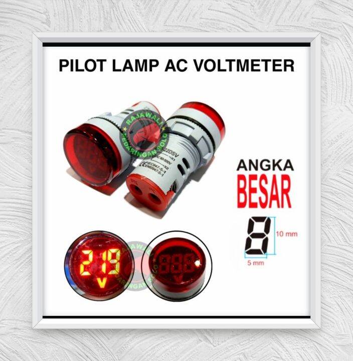 PILOT LAMP AC VOLTMETER | Lazada Indonesia PILOT LAMP AC VOLTMETER | Lazada Indonesia