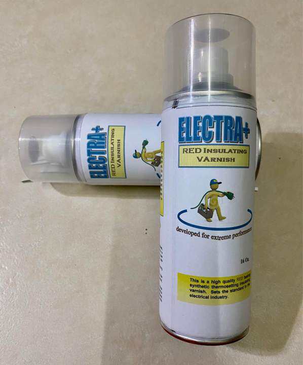 ELECTRA PLUS Insulating Varnish, RED 400 mL | Lazada PH
