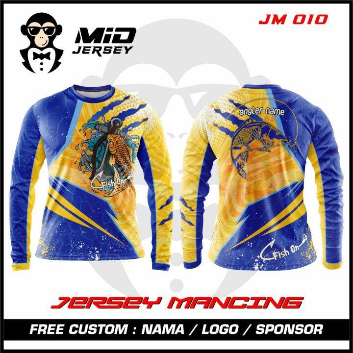 Jersey Mancing Ikan Mas "010" | Lazada Indonesia