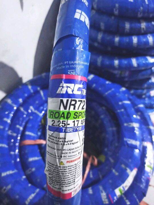 IRC BAN LUAR 225-17 TUBETYPE BAN MOTOR BARU DAN ORIGINAL IRC NON ...