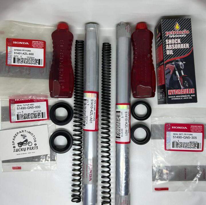 Paket As Shock Breaker Depan + Per Shock Buat Motor Honda Beat Fi Beat ...
