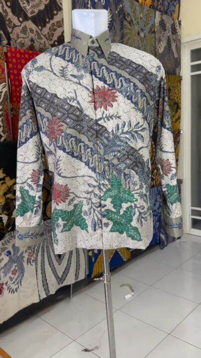 Jayabaya Batik RAJA AMPAT Kemeja Katun Furing Lengan Panjang | Lazada ...