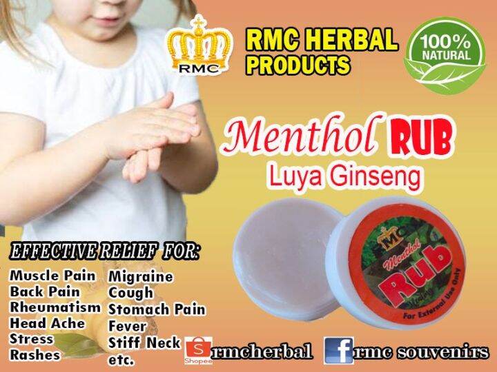 Menthol Rub Herbal Healing Rub | Lazada PH