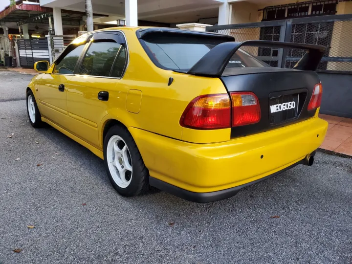 honda ek99 spolier fiber for so4 or ej ek | Lazada