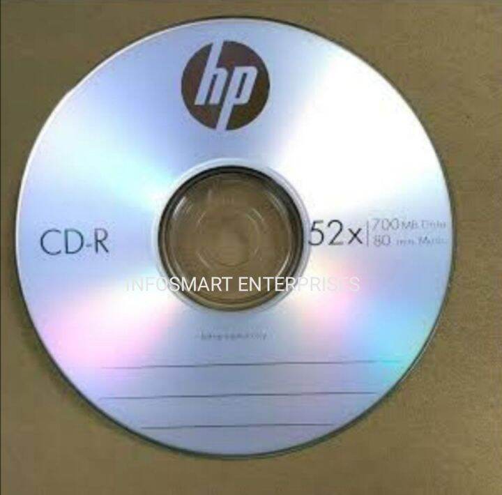 HP CD-R 52X 700MB 80MIN RECORDABLE 10 PIECES | Lazada PH