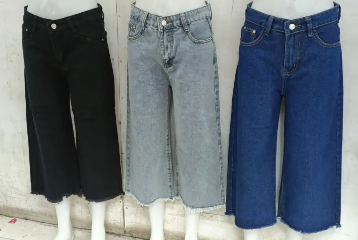 new maong square pants high quality | Lazada PH