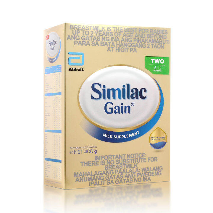 Similac Gain 400G (6-12 months) | Lazada PH