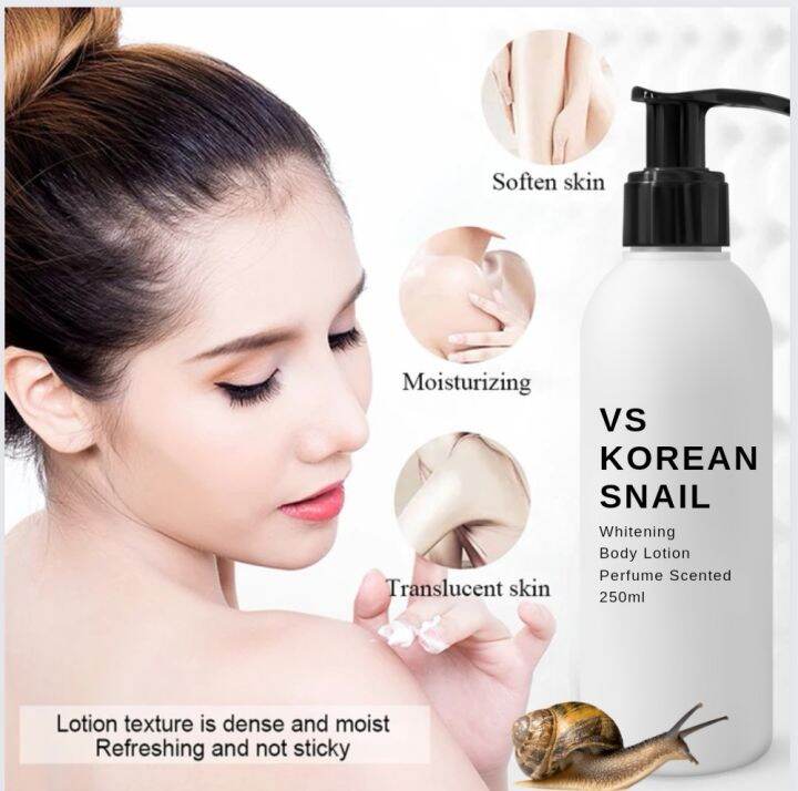 VS KOREAN SNAIL LOTION/ Perfume Lotion/ With Snail Extract For Anti ...