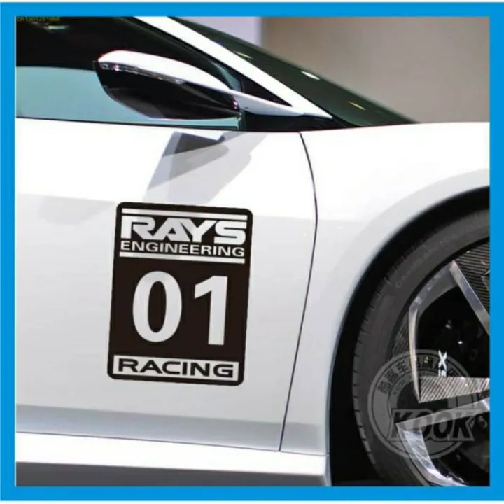 Stiker mobil balap stiker nomor ray 01 all | Lazada Indonesia
