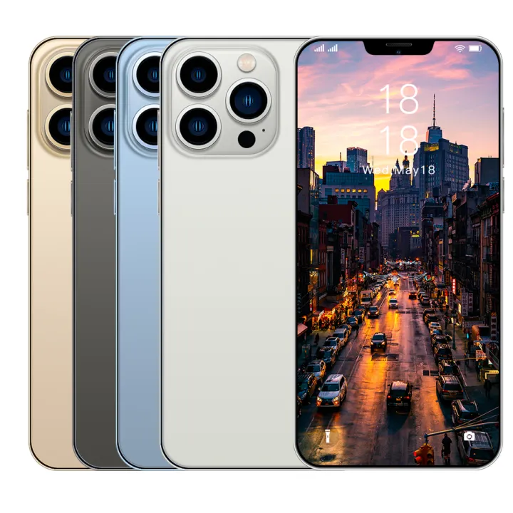 Phone i13 Pro Max มือถือราคาถูก โทรศัพท์มือถือ 6.7 นิ้ว โทรศัพท์มือถือ ...