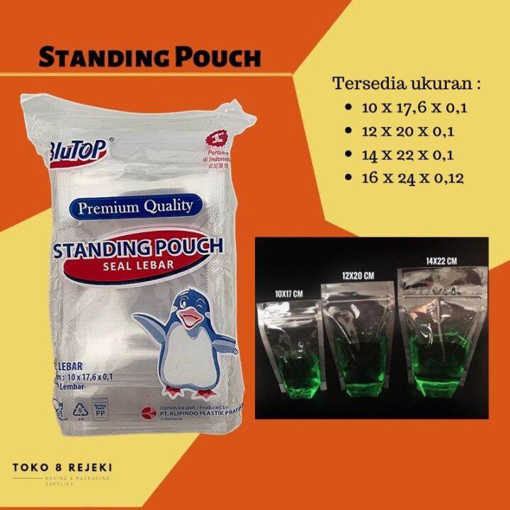 PLASTIK STANDING POUCH UKURAN 10x17,6 cm | Lazada Indonesia