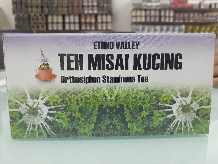 Tea Misai Kucing Dalam Kotak 30 KotakUncang | Lazada