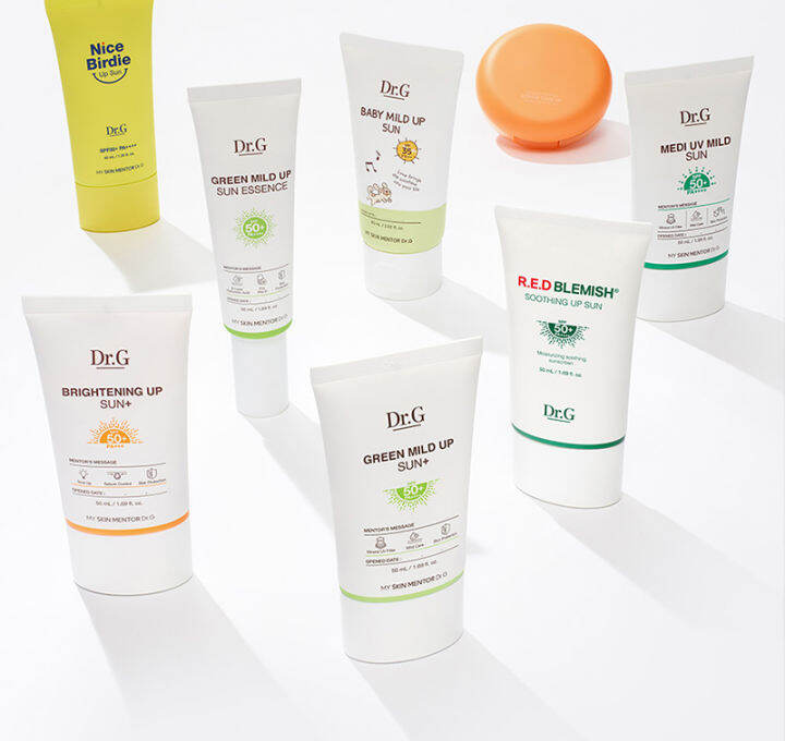 Dr.G Green Mild Up Sun Plus | Brightening Up Sun Plus | Red Blemish ...