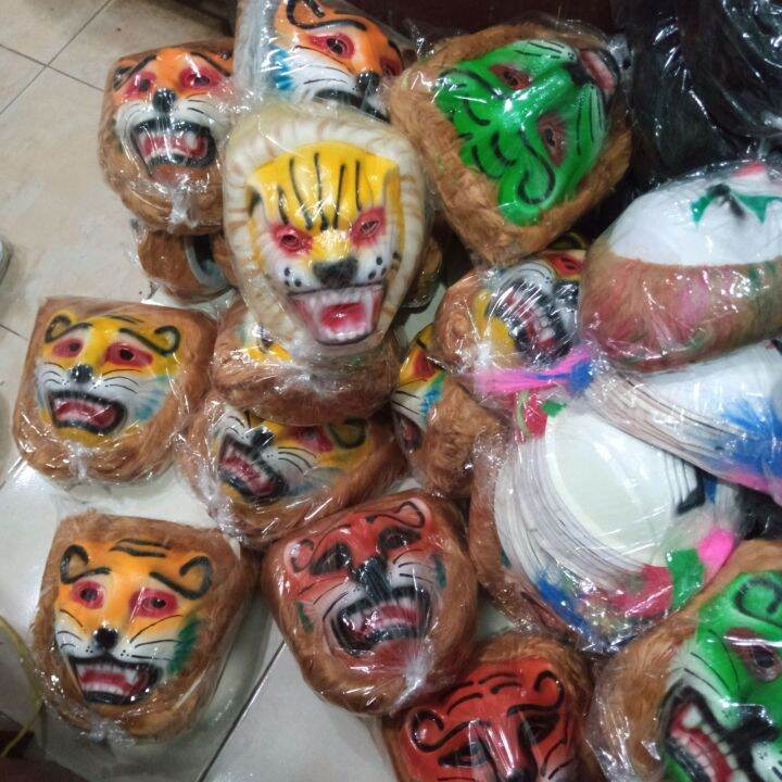 ( isi 10 biji ) TOPENG HARIMAU/TOPENG MACAN | Lazada Indonesia