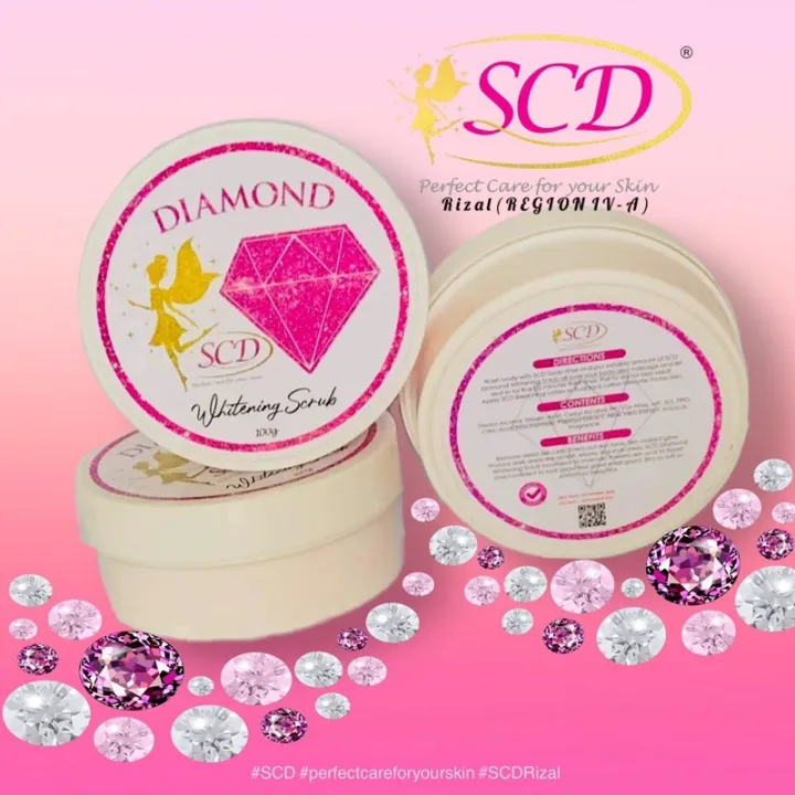 SCD Diamond Whitening Scrub 100g | Lazada PH