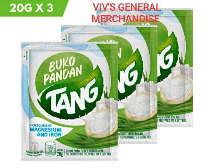Tang Buko Pandan ( 3 sachets x 20 grams ) | Lazada PH