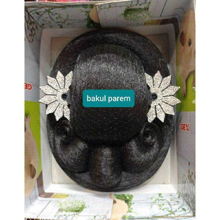 SANGGUL OVAL /KONDE MODERN + TUSUK SANGGUL MATA MATA FULL | Lazada ...