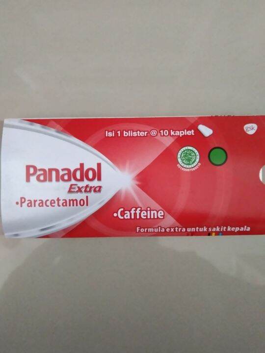 PANADOL EXTRA MERAH 1 STRIP ISI 10 KAPLET | Lazada Indonesia
