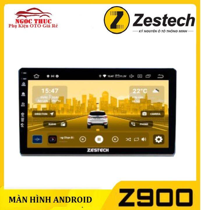 [HÀNG CHÍNH HÃNG]MÀN HÌNH ANDROID Ô TÔ ZESTECH Z900,lắp sim 4G, thu ...
