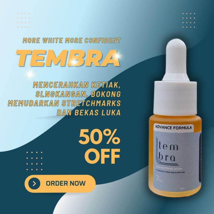 Tembra Serum Pemutih Ketiak Selangkangan Bokong Penghilang Bekas Luka ...