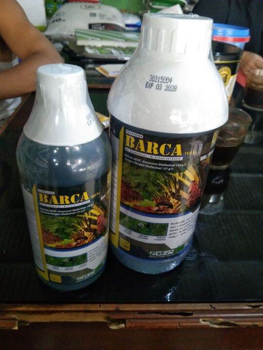 Herbisida Amonium Glufosinat // Barca 150 SL 500ml & 1 liter | Lazada ...