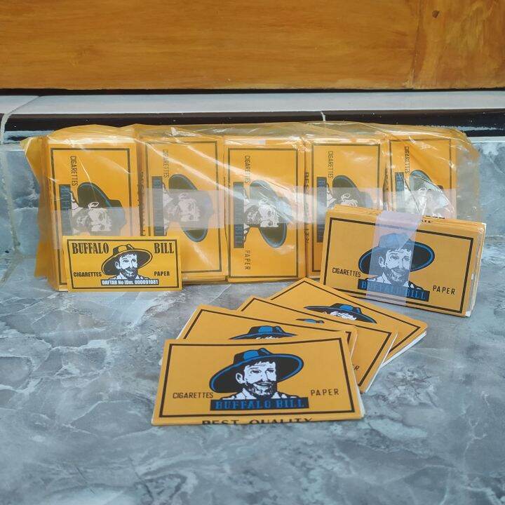 Kertas Sigaret Buffalo Kuning 1 Slop isi 10 Ikat | Lazada Indonesia