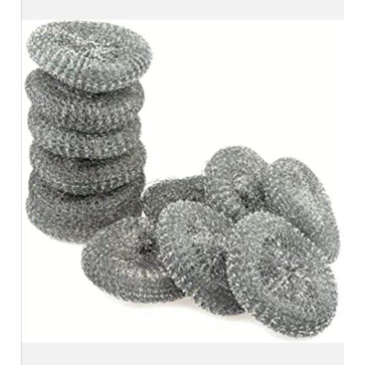 3 pcs wire mesh scourer / Penyental Periuk | Lazada