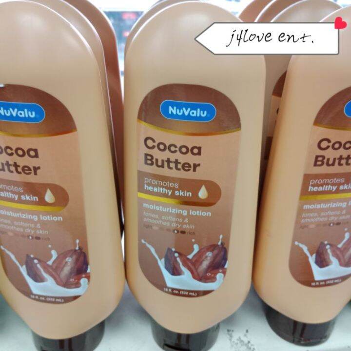 NuValu Lotion Cocoa Butter 532ml big size | Lazada PH