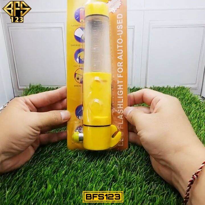 Emergency Tools Multifungsi Mobil Pemecah Kaca Pemotong Tali Belt ...